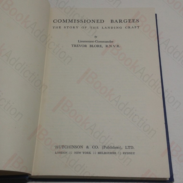 Commissioned Bargees : The Story of the Landing Craft - BookAddiction