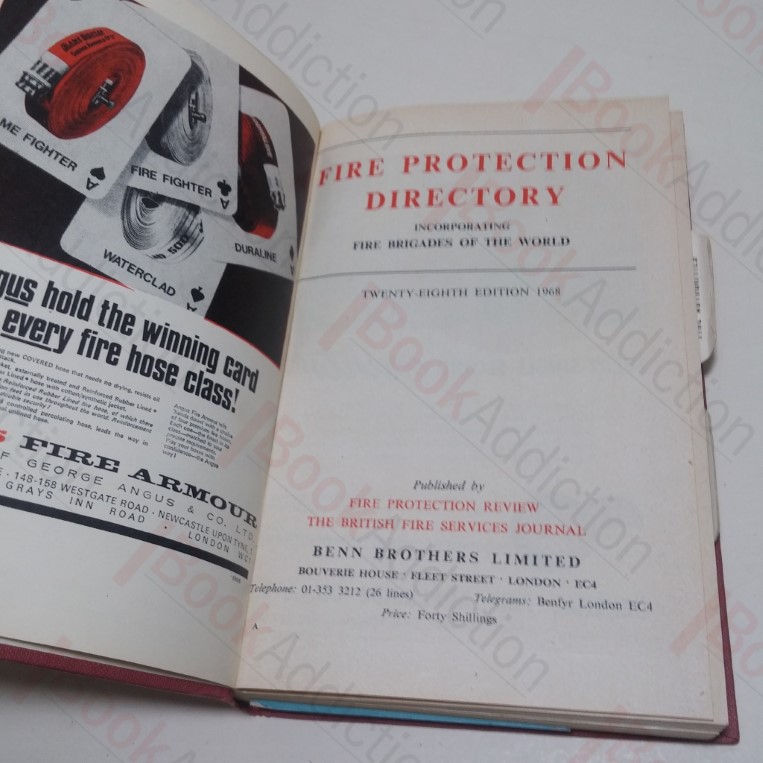 Fire Protection Directory, Incorporating Fire Brigades of the World ...
