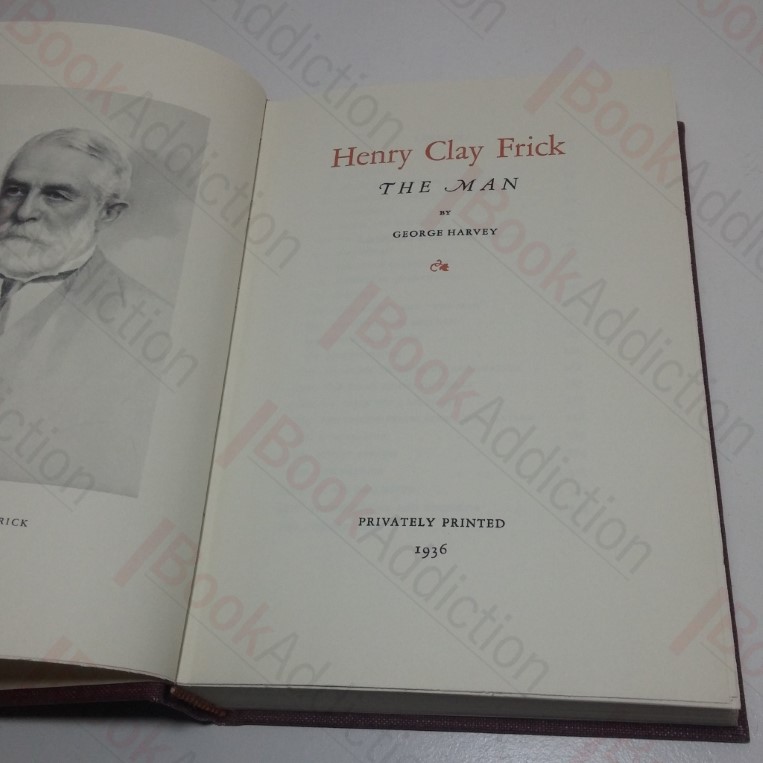 Henry Clay Frick: The Man (Laid-in Postcards and Museum Leaflets ...