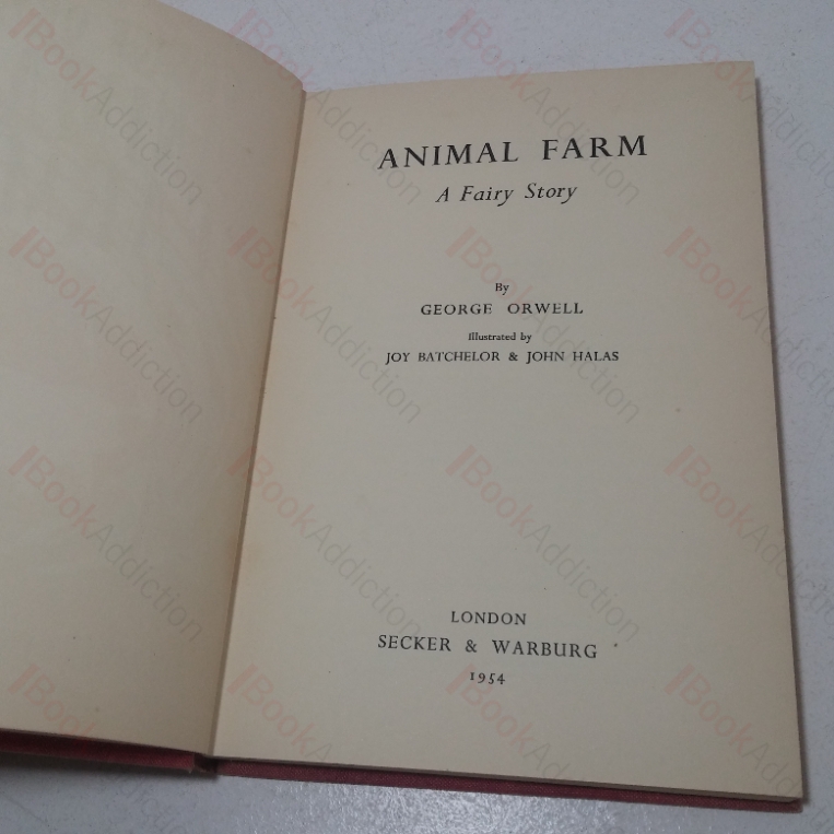 Animal Farm (First Illustrated edition) - BookAddiction
