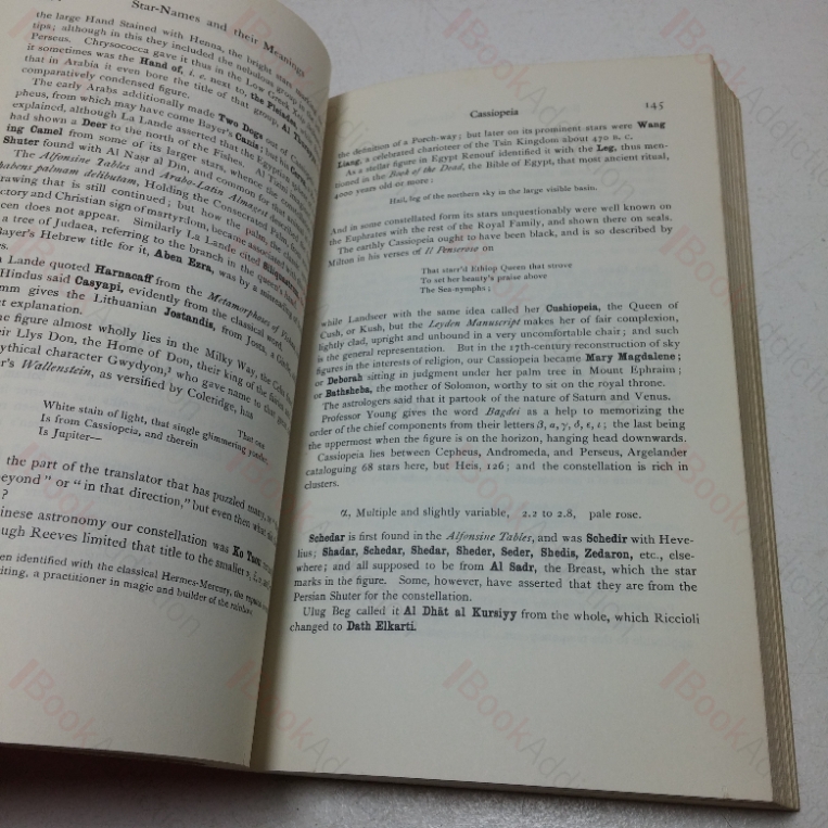 Star Names: Their Lore and Meaning - BookAddiction