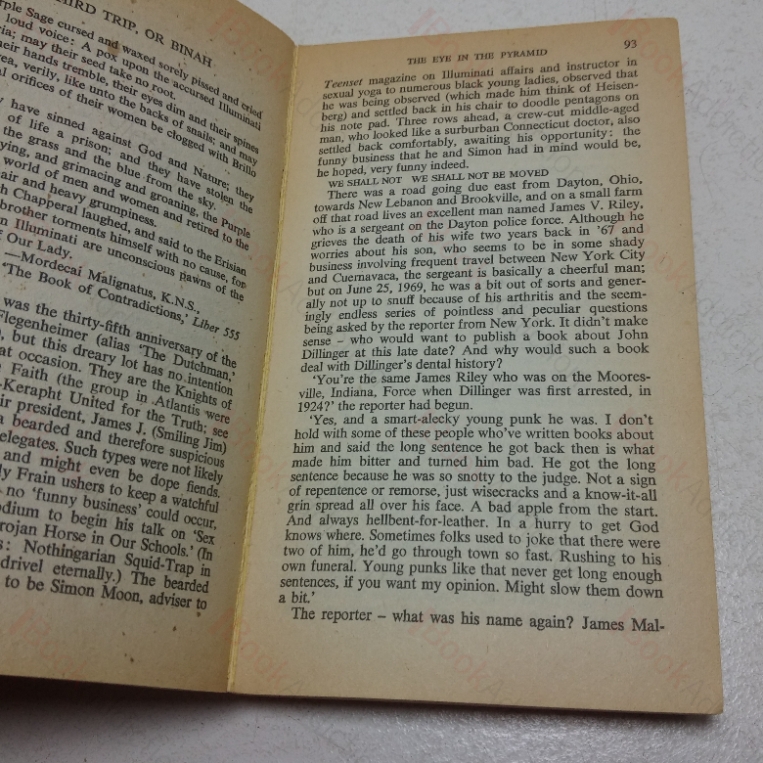 Illuminatus! - The Eye of the Pyramid - BookAddiction