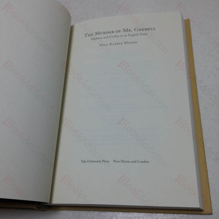 The Murder of Mr Grebell: Madness and Civility in an English Town ...
